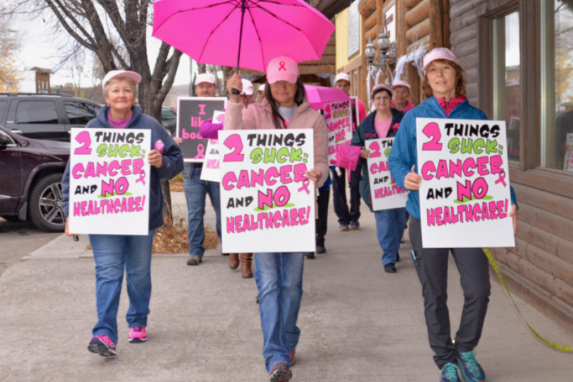 Lockout leads to Breast Cancer Awareness rally | International ...