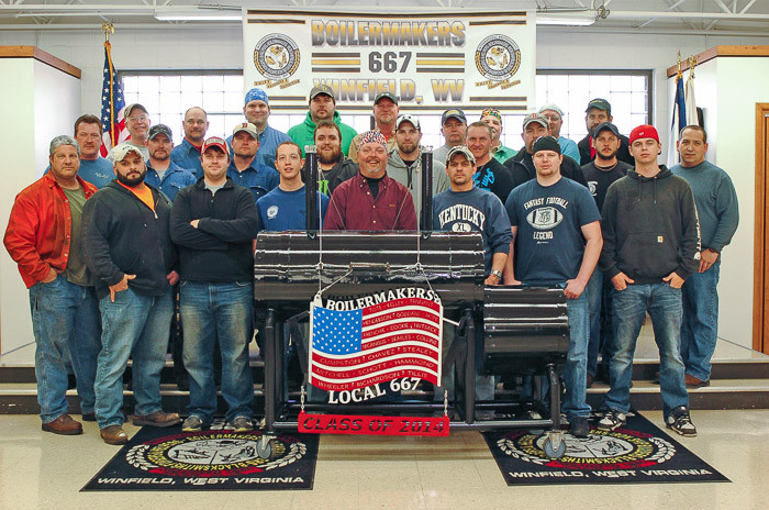 L-667 apprentices build smoker-grill | International Brotherhood of ...