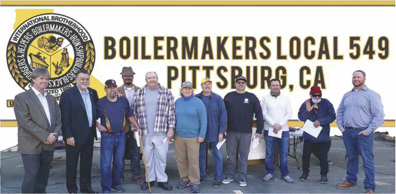 Locals award service pins | International Brotherhood of Boilermakers