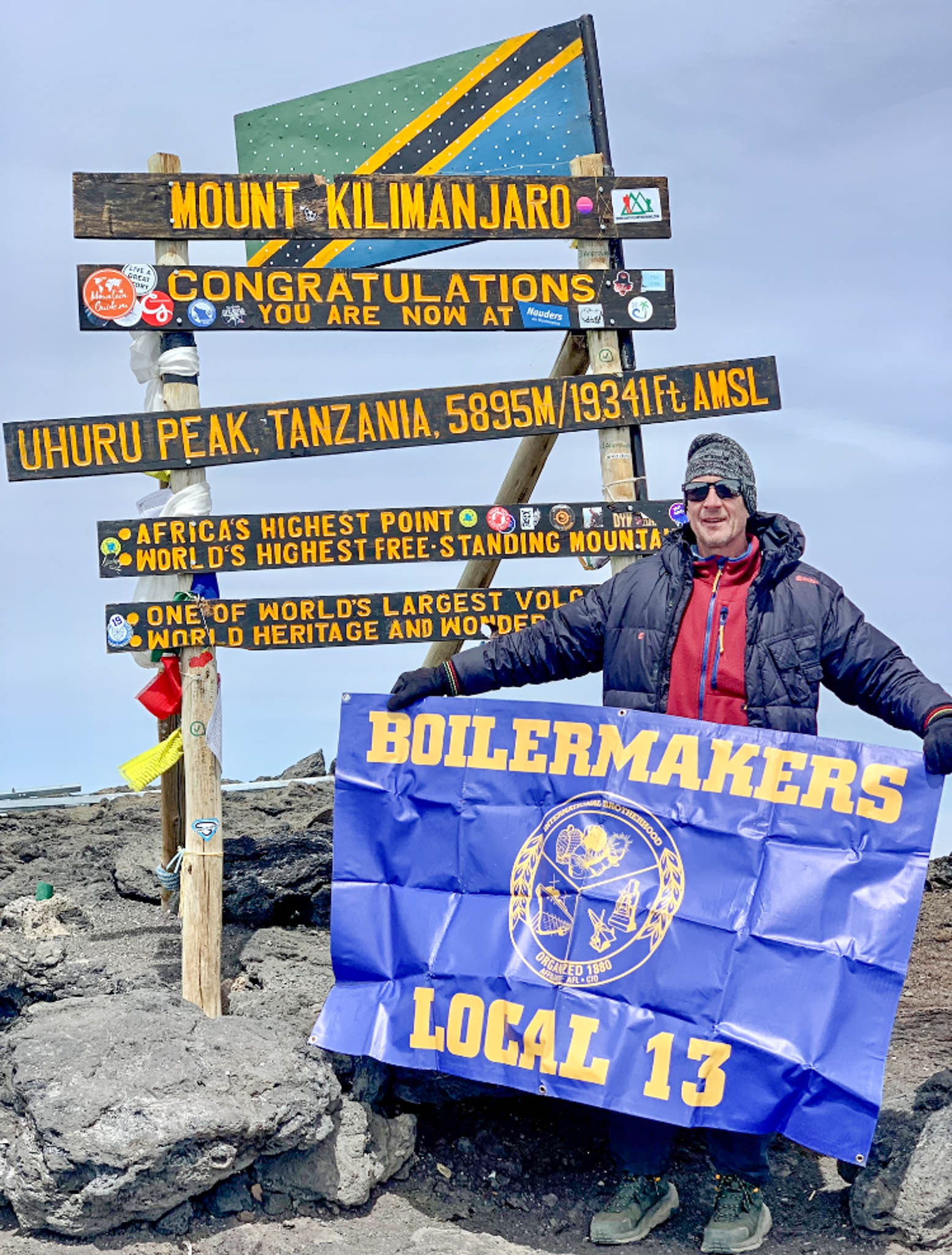L-13 member takes Boilermaker pride to new heights | International ...