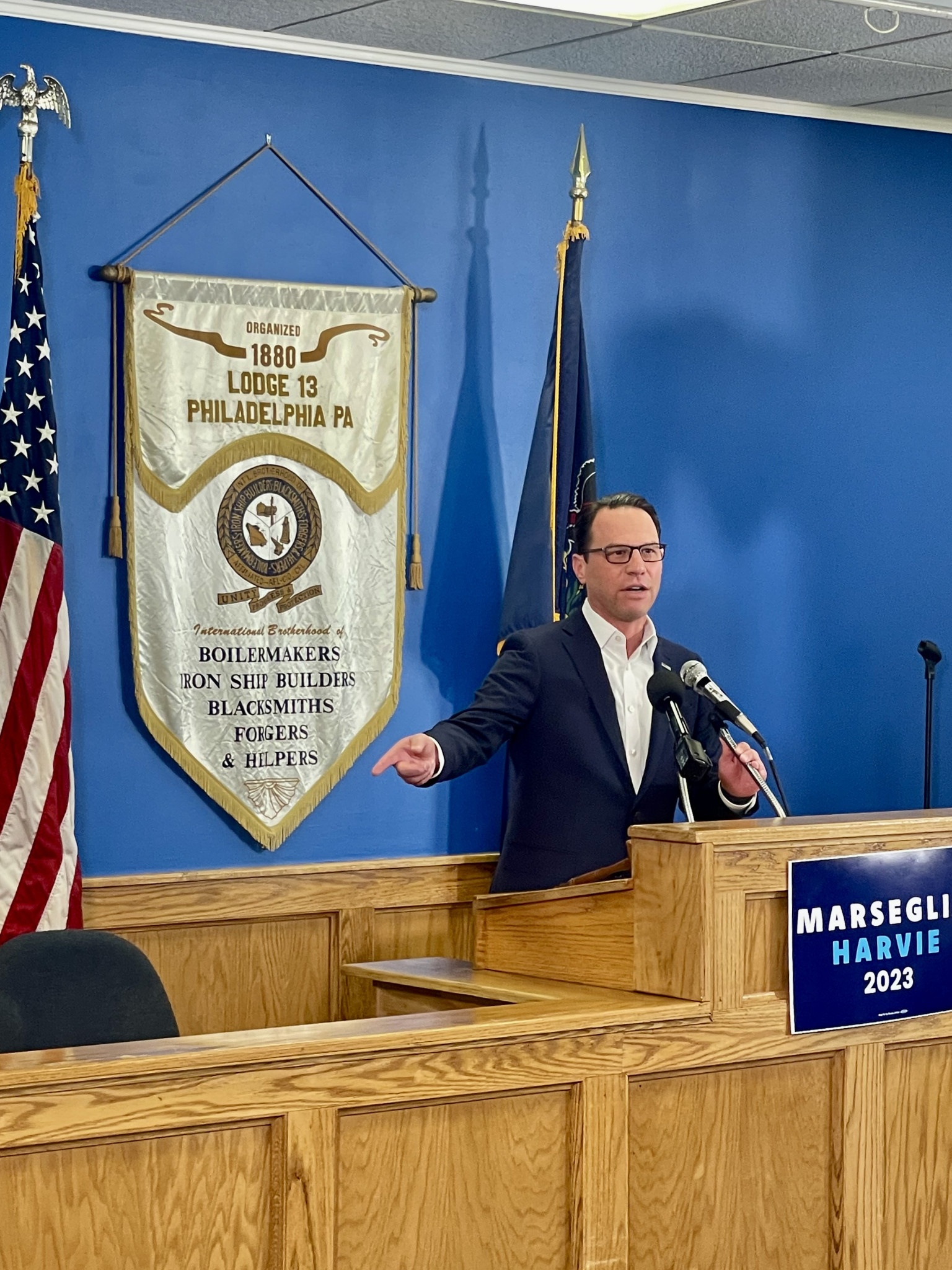Gov. Josh Shapiro visits Local 13 | International Brotherhood of ...