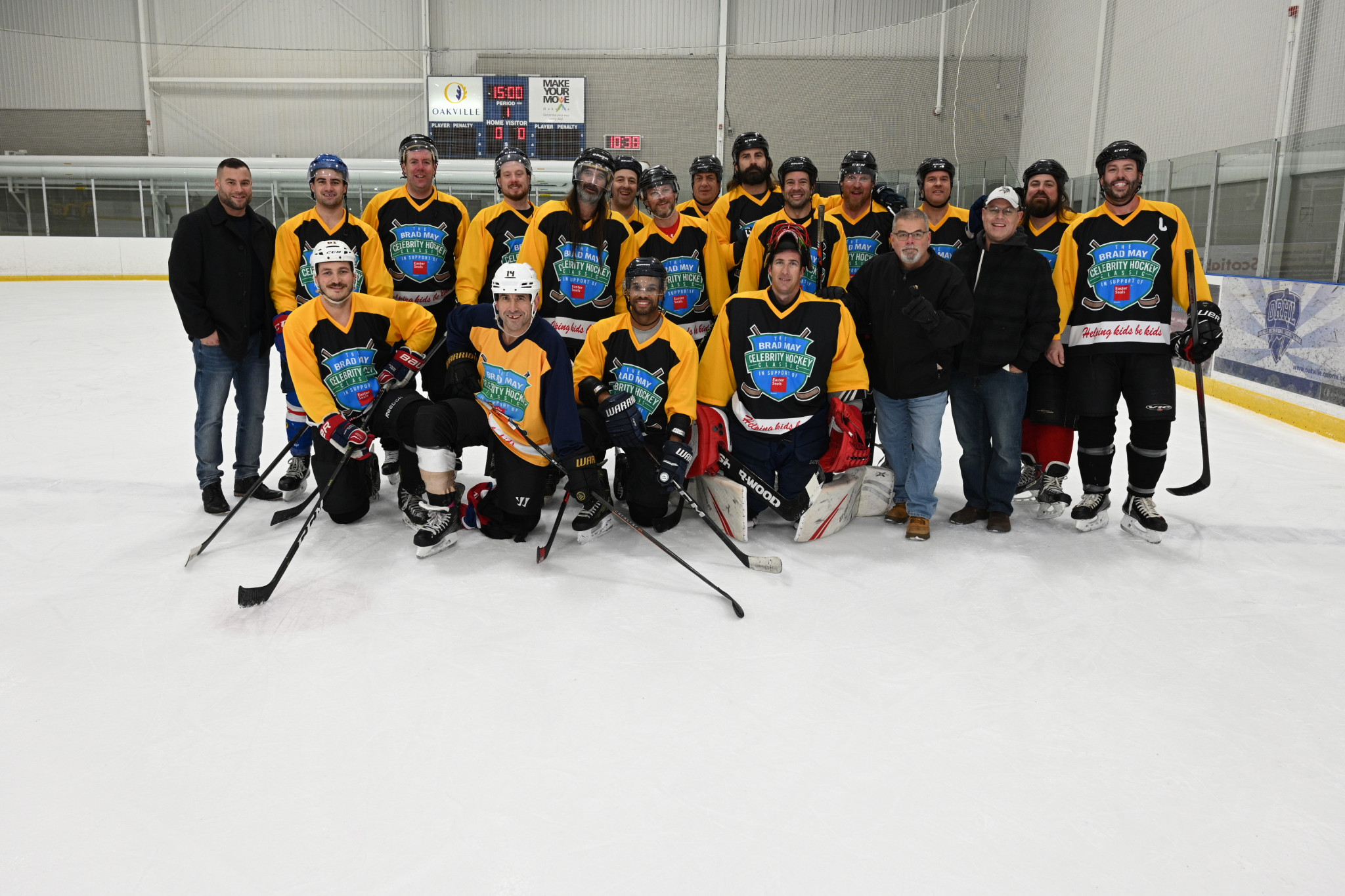 L-128 hockey team scores big for Easter Seals Ontario | International ...