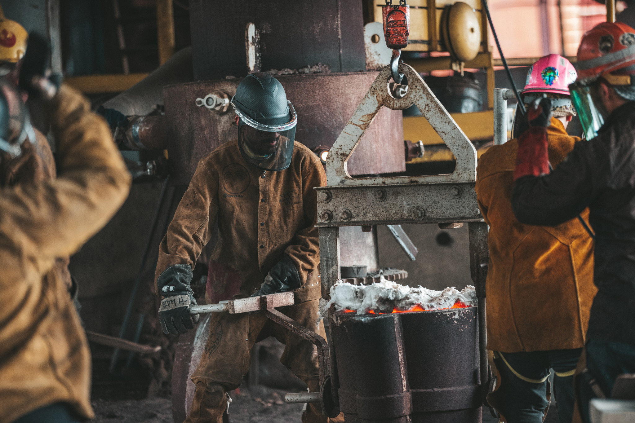 Historical artists at Sloss Metal Arts join Boilermakers ...