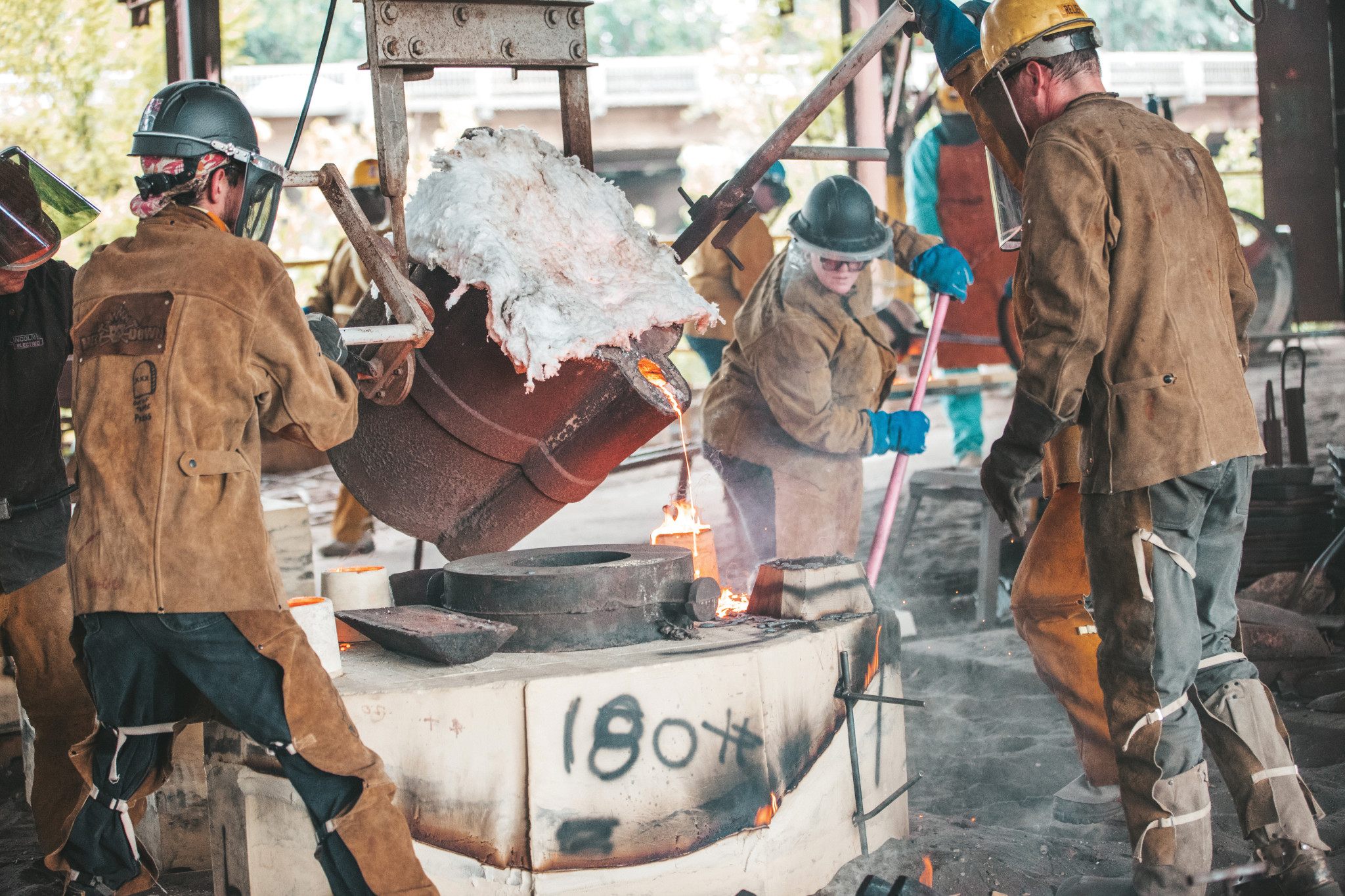 Historical artists at Sloss Metal Arts join Boilermakers ...