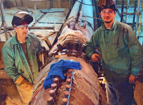 Father and son work as a team | International Brotherhood of Boilermakers